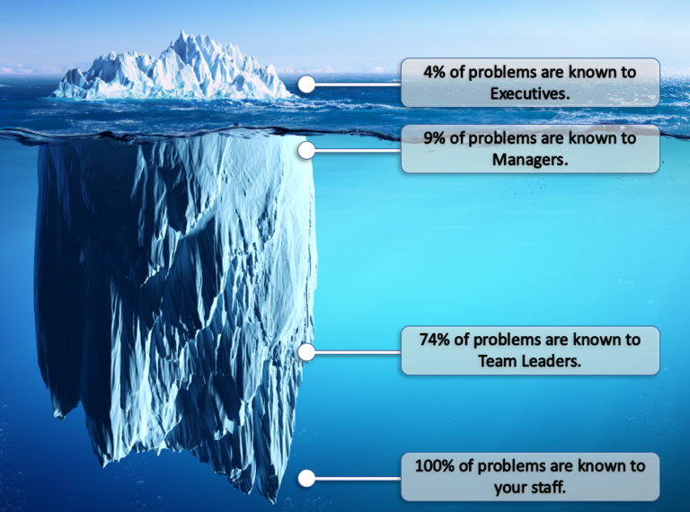 Don't let the 'iceberg of ignorance' sink your company.